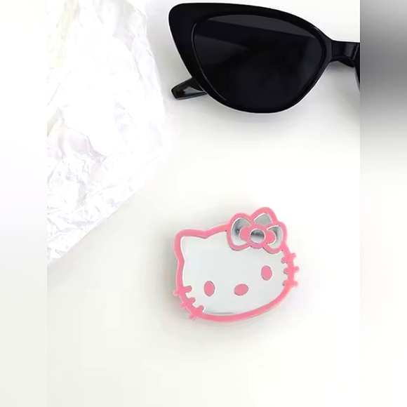 Hello Kitty | Other | Hello Kitty Popsocket Mirror Cellphone Holder ...